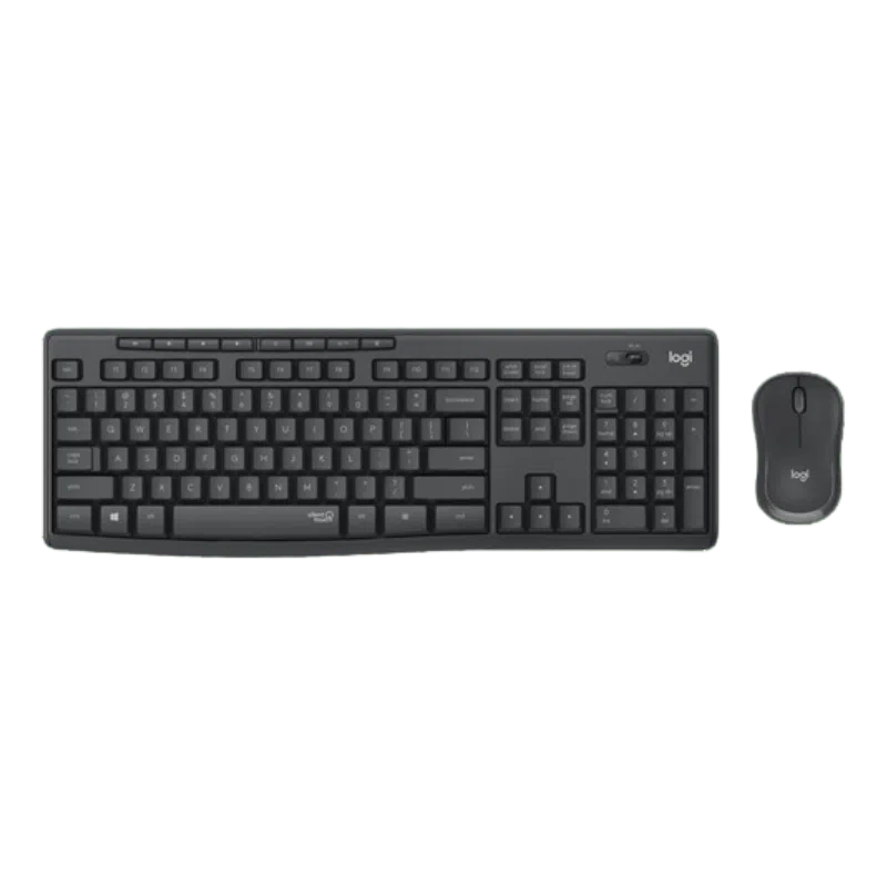 Logitech KM295 bežična tastatura + miš Crna