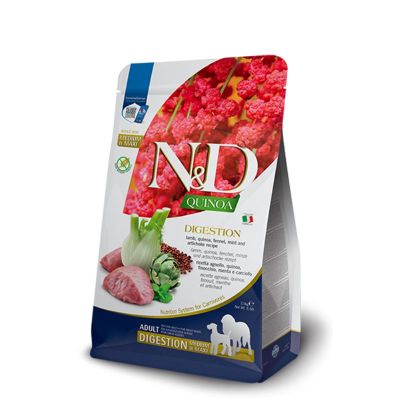 N&D Quinoa Digestion Medium & Maxi Lamb & Fennel 7kg