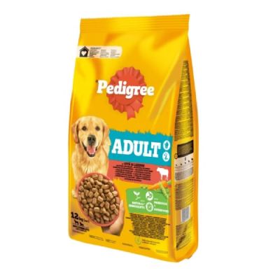 Pedigree Adult Govedina i Povrće 12kg