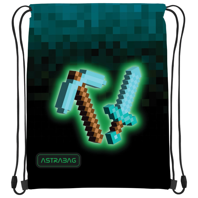 Torba za fizičko AD1 Blue Pixel 24.Astrabag 507024048 plava