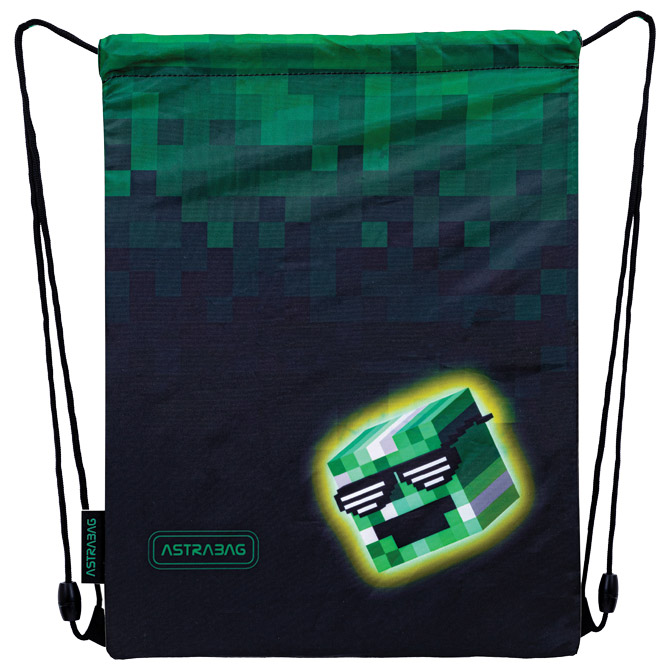 Torba za fizičko AD1 Pixel Hero 24.Astrabag 507024049 zelena