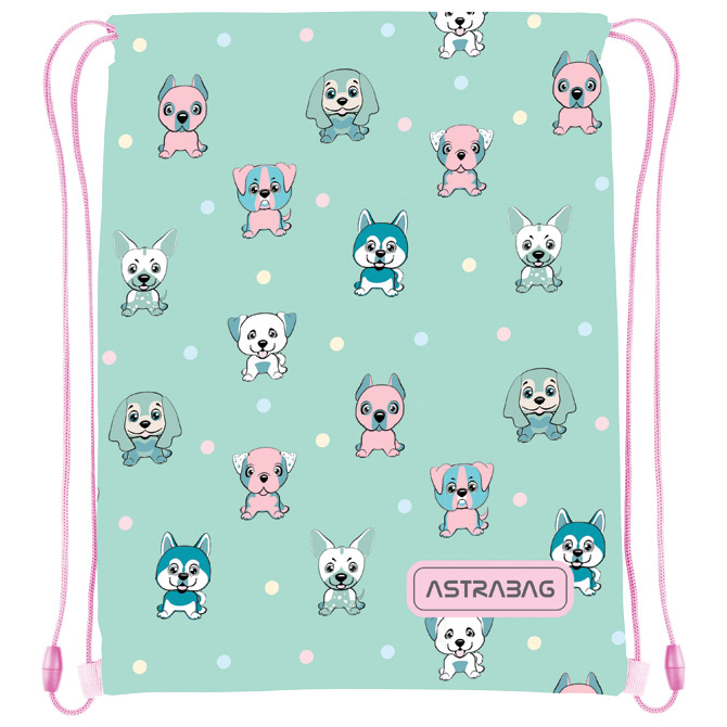 Torba za fizičko AD1 Puppie's Word 24.Astrabag 507024002 tirkizna