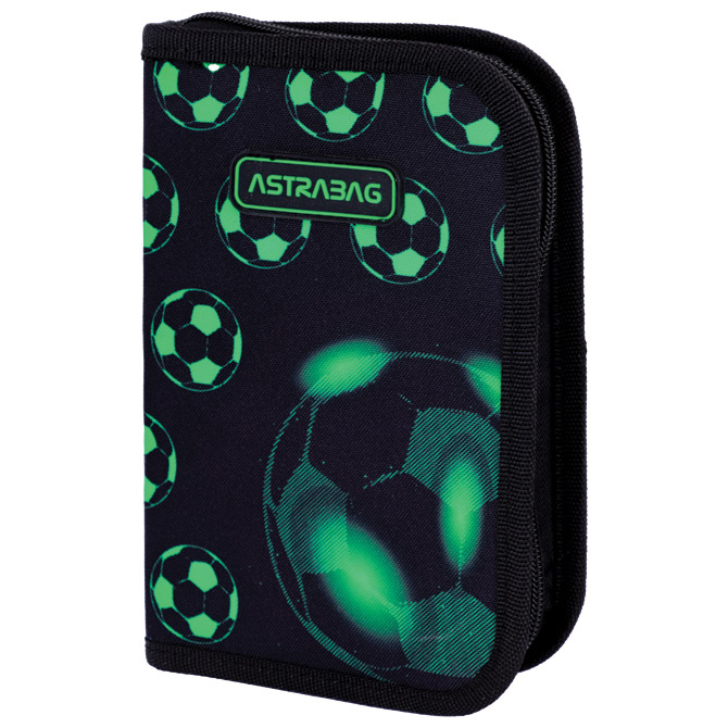 Pernica puna 1zip 1preklop AC11 Neo Football 24.Astrabag 503024063 crno-zelena