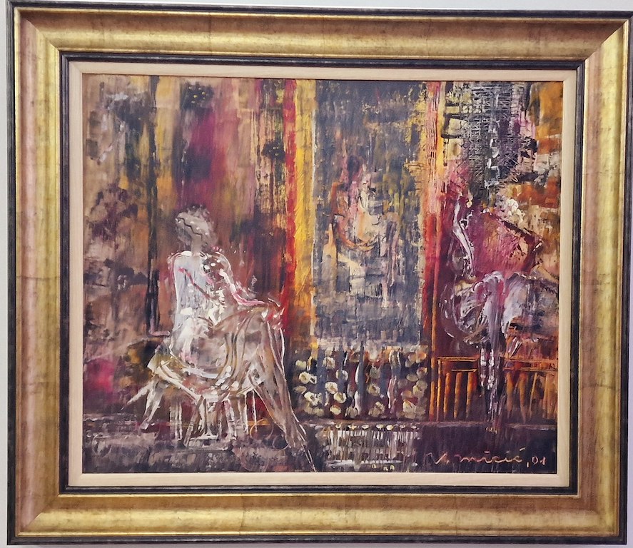 VLADAN MICIC MICKE – ULJE NA PLATNU – 76X66CM