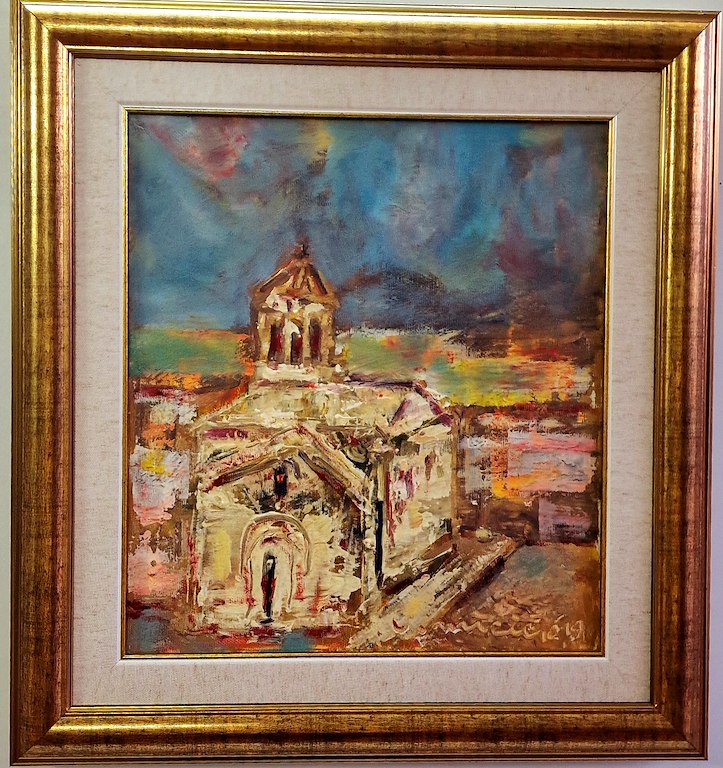 VLADAN MICIC MICKE – ULJE NA PLATNU – 46X44CM