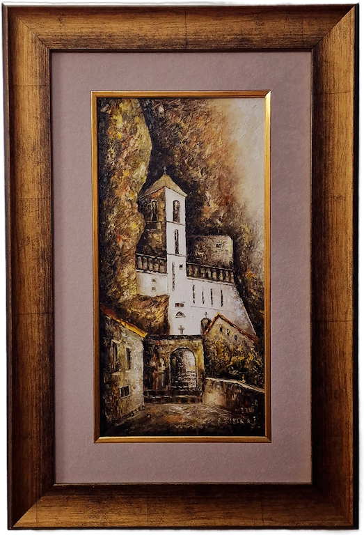 ALEKSANDAR KIPERAS -ULJE NA PLATNU – 60X40CM – OSTROG