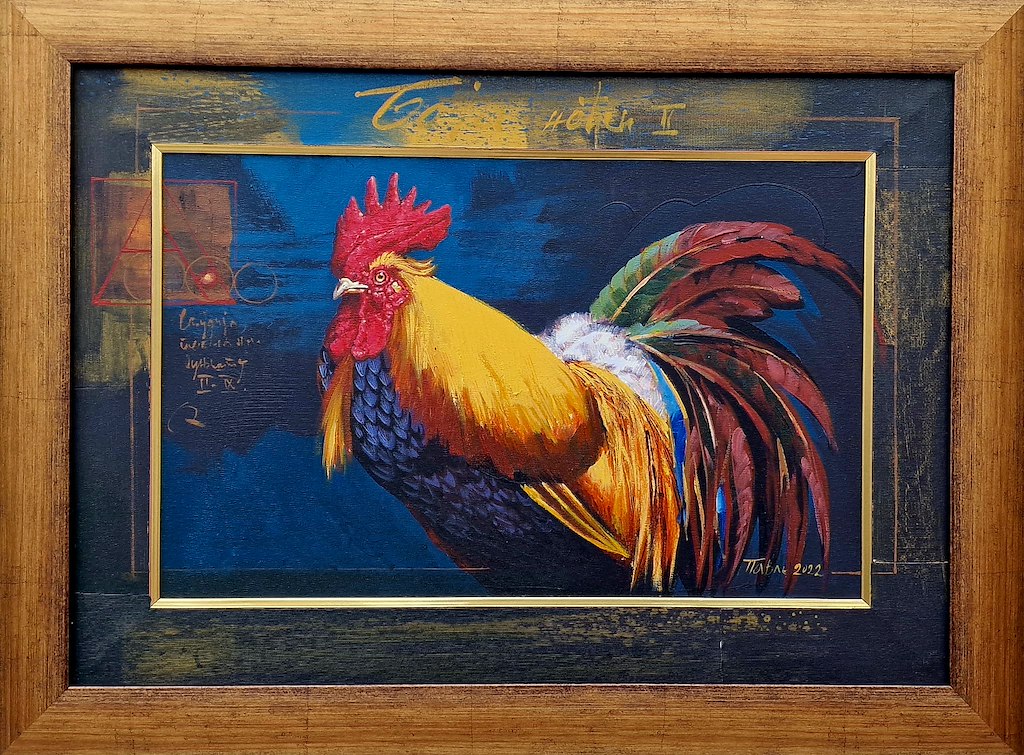 DRAGAN PETROVIC PAVLE – ULJE NA PLATNU – 79X60CM PEVAC