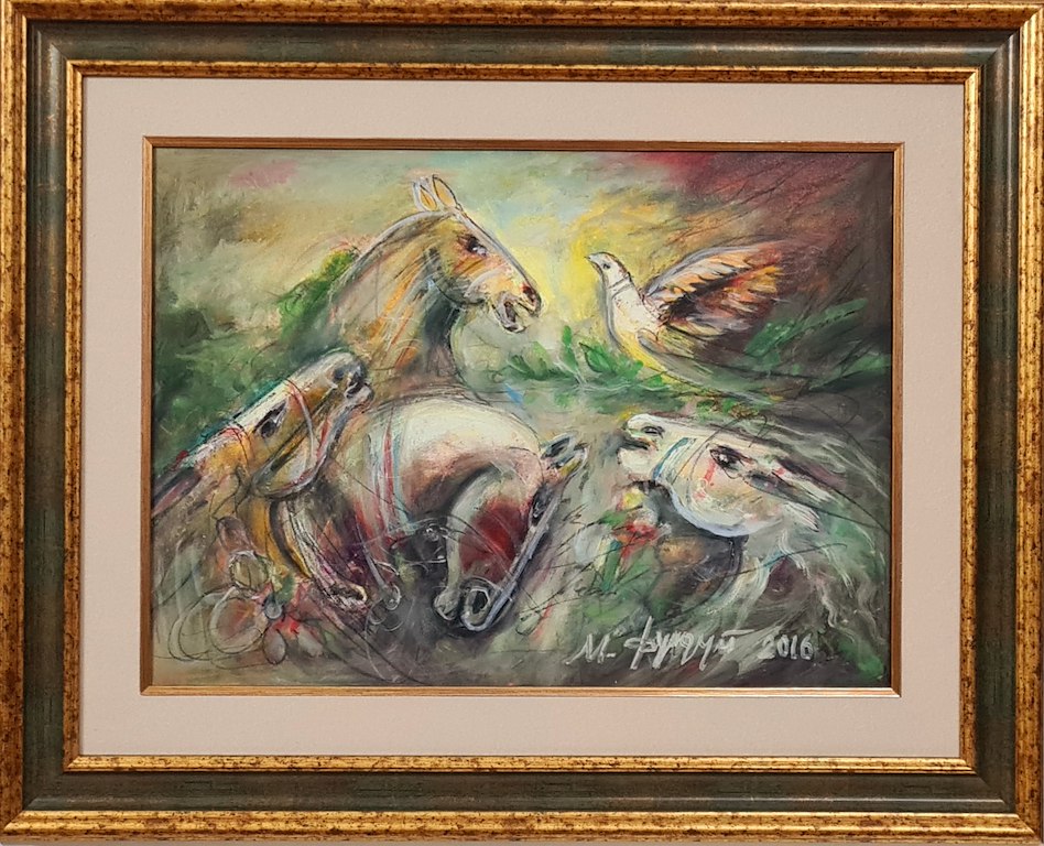 MOMCILO FUNDUP -ULJE NA PLATNU – 78X63CM