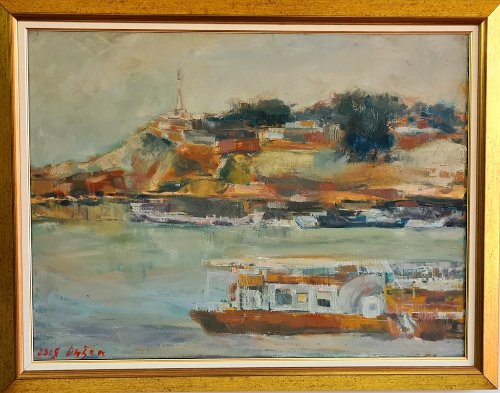 DUSAN MIKONJIC -ULJE NA PLATNU – 92X72CM BEOGRAD 2008