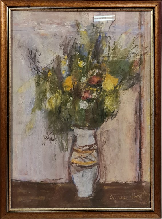 BOZA ILIC – PASTEL 70X54CM – VAZA SA CVECEM