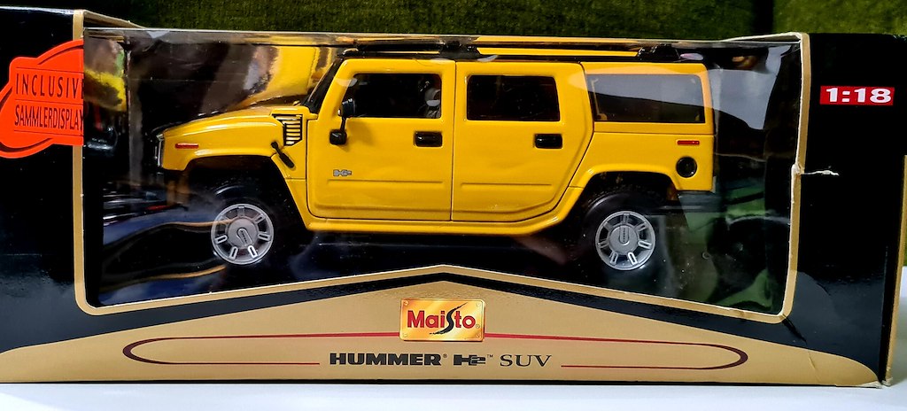 HUMMER H2 SUV – MAISTO – 1:18 – KAO NOV,SA KUTIJOM!