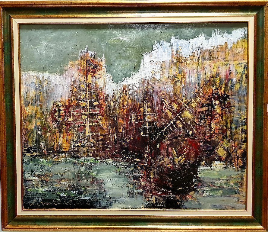 VLADAN MICIC MICKE -ULJE NA PLATNU – 71X61CM