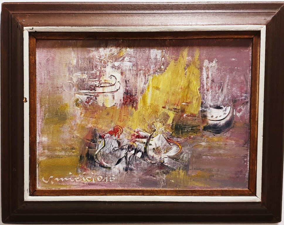 VLADAN MICIC MICKE -ULJE NA KARTONU – 48X38CM