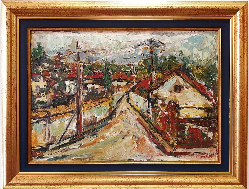 RADOMIR MATEJIC – ULJE NA KARTONU – 66X50CM