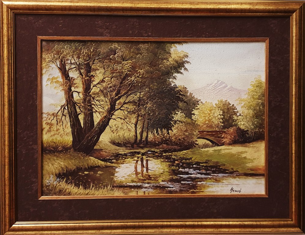 JOVAN HENIC – ULJE NA PLATNU -68X53CM – 1