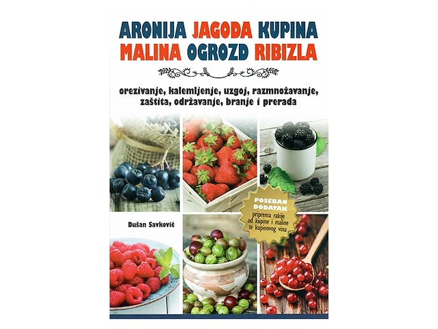 Aronija, jagoda, kupina, malina, ogrozd, ribizla - D. Savković