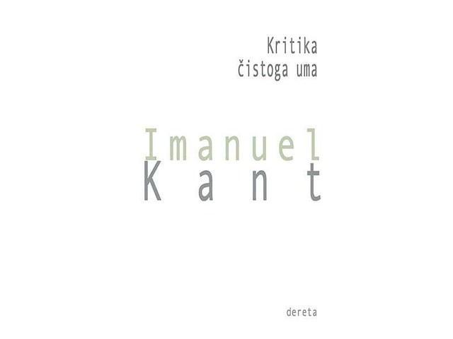 Kritika čistoga uma - Imanuel Kant