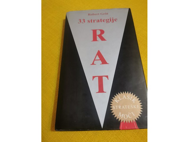 RAT 33 STRATEGIJE - Robert Grin