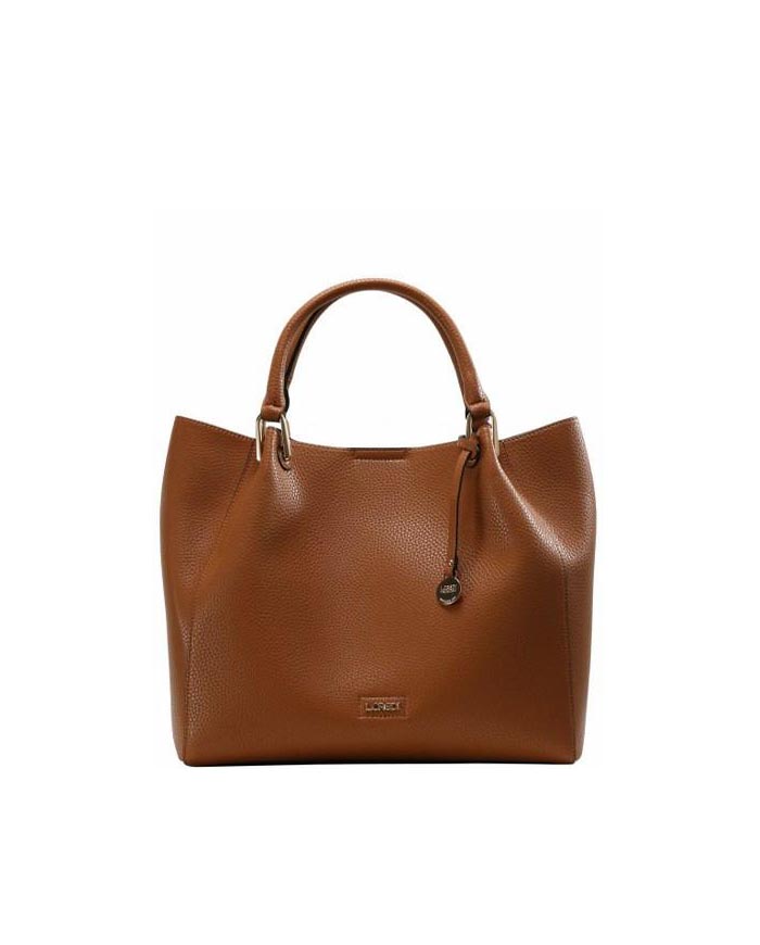 TORBA EMBER SHOPPER SHORTHANDLE BROWN Univerzal