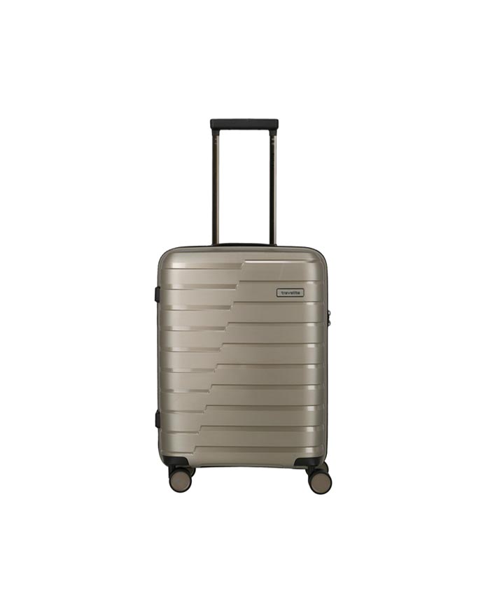 KOFER AIR BASE 4W S METALLIC CHAMPAGNE TROLLEY Travelite