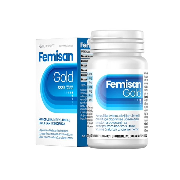 Femisan Gold 60 Kapsula za Menopauzu