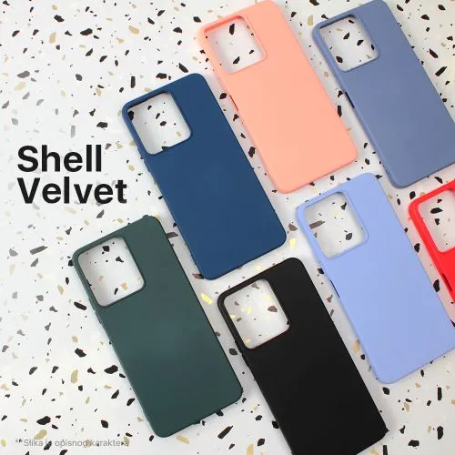 Futrola - maska Shell Velvet za Xiaomi Redmi A3 plava
