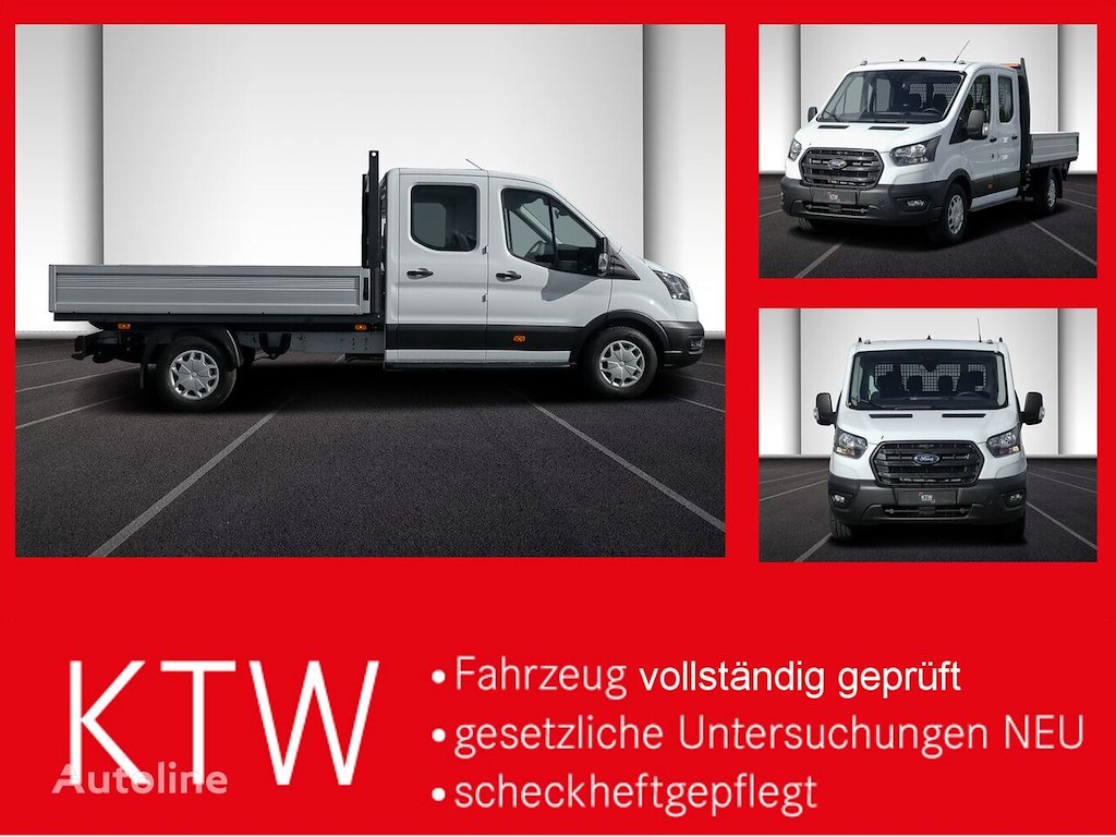 Ford Transit Pritsche 350 L3 Doppelkabine Trend,AHK kamion s ravnom platformom < 3.5t