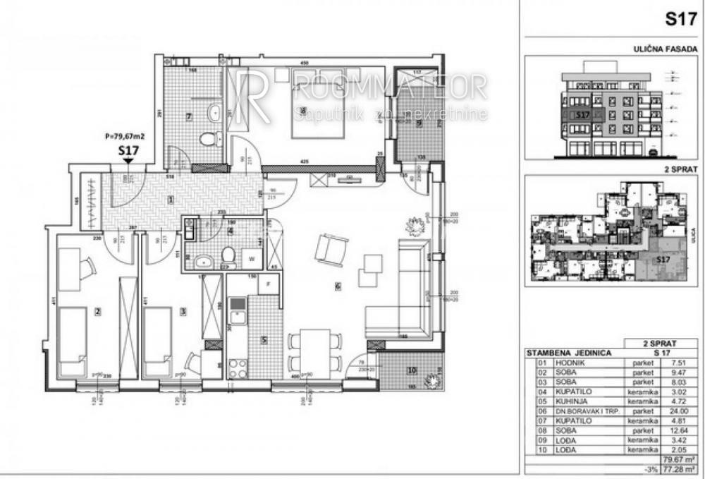 Četvorosoban stan na prodaju, 80m2, 160.700€