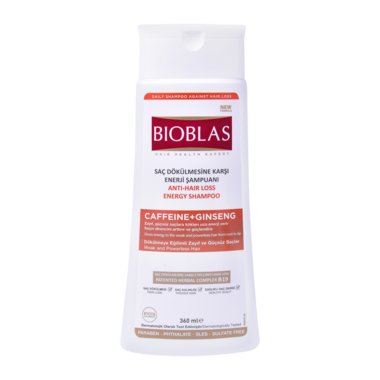 Šampon za prevenciju opadanja kose BIOBLAS kofein i žen-šen 360ml