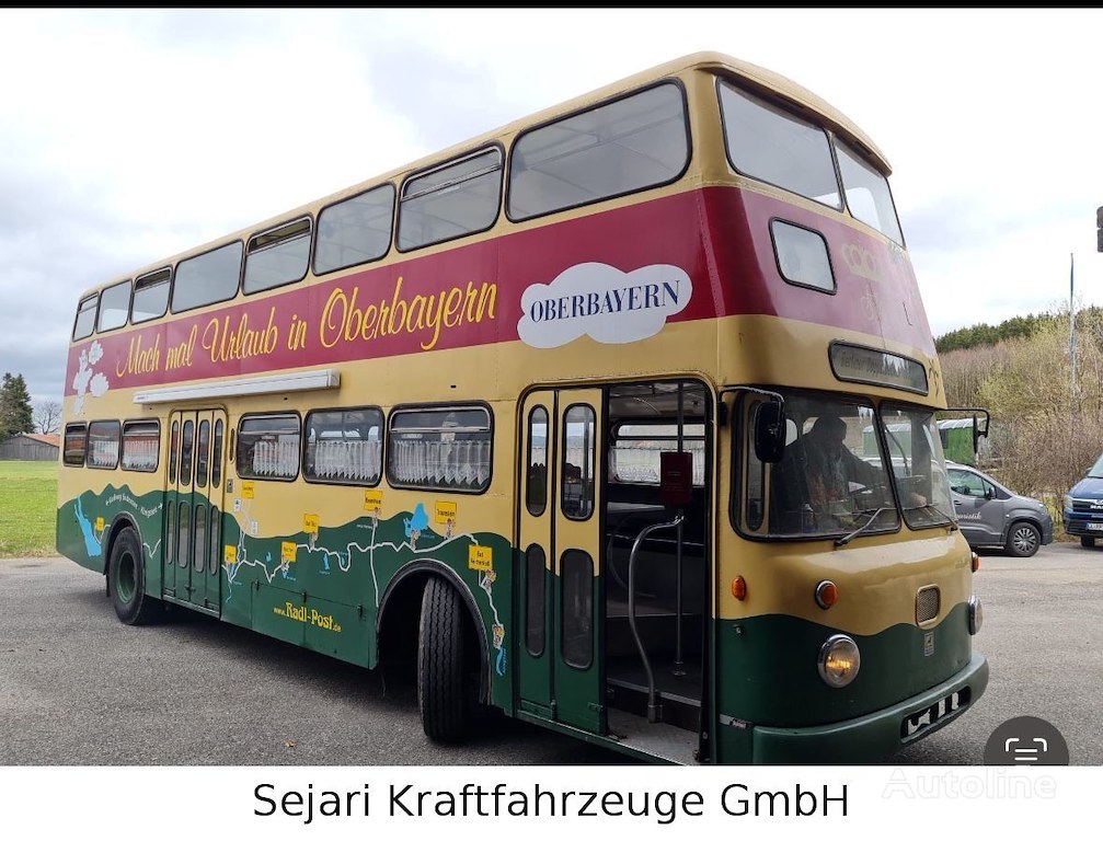 MAN Büssing Doppeldecker DE73 328 H Zulassung dvospratni autobus