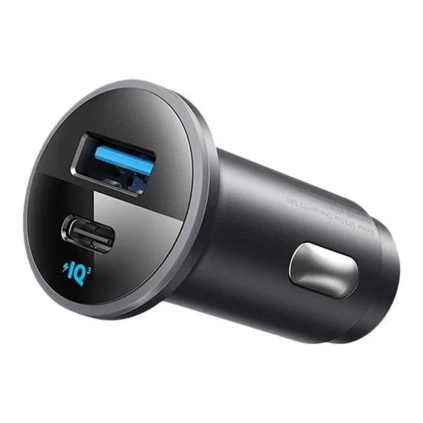 ANKER Auto punjač 52,5W Usb A+Type C, crna