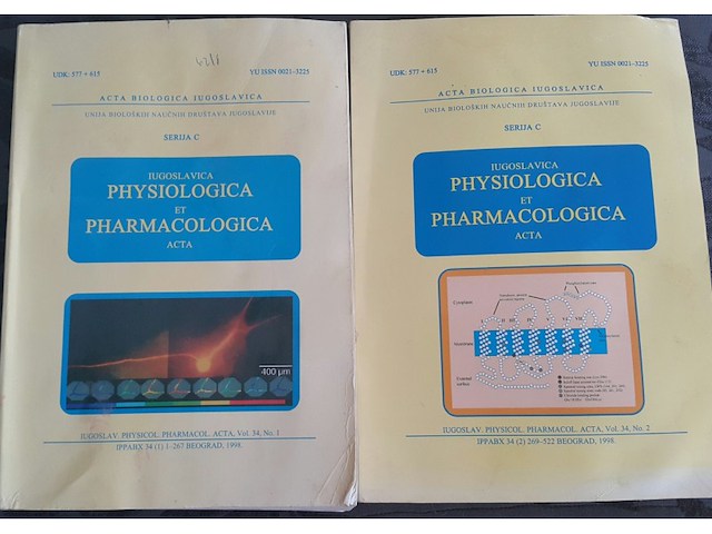 Physiologica et pharmacologica 1,2