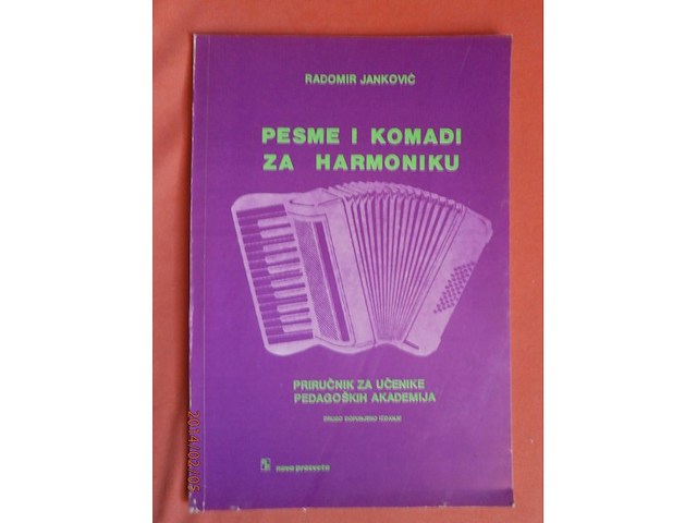 Pesme i komadi za harmoniku, Radomir Jankovic