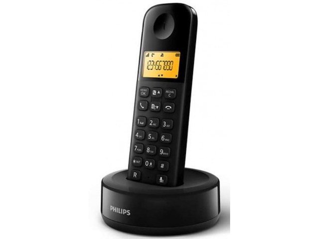 Fiksni bezicni telefon Philips D160 Ekran 1.6inc, Black