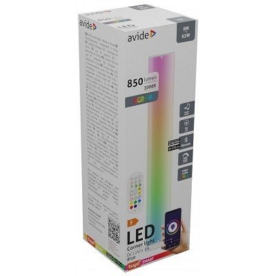 PODNA LED LAMPA 9W RGB WH SMART BT AVIDE