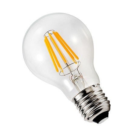 LED SIJALICA FILAMENT E27 A60 7W WW 2700K TOPLO BELA WELLMAX