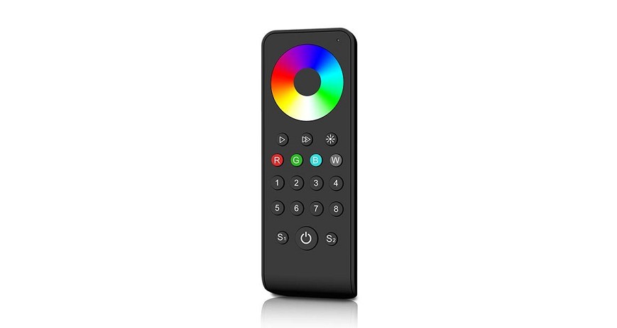 ZONSKI DALJINSKI ZA RGB+WH LED TRAKE RS8 SKY 2.4G 8 ZONA