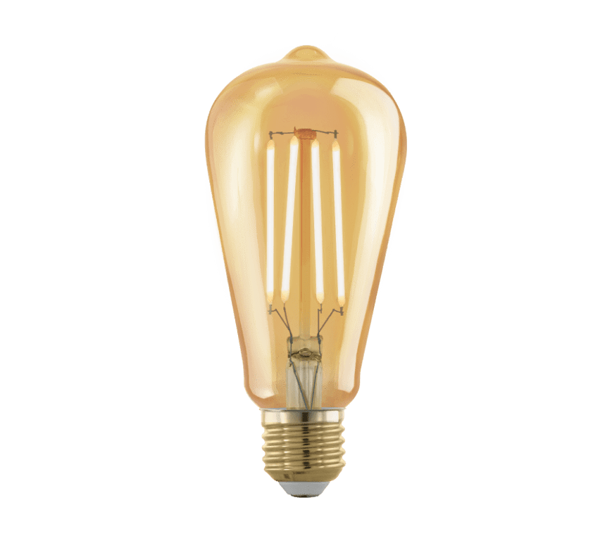 LED SIJALICA E27 ST64 4W AMBER 110067 EGLO