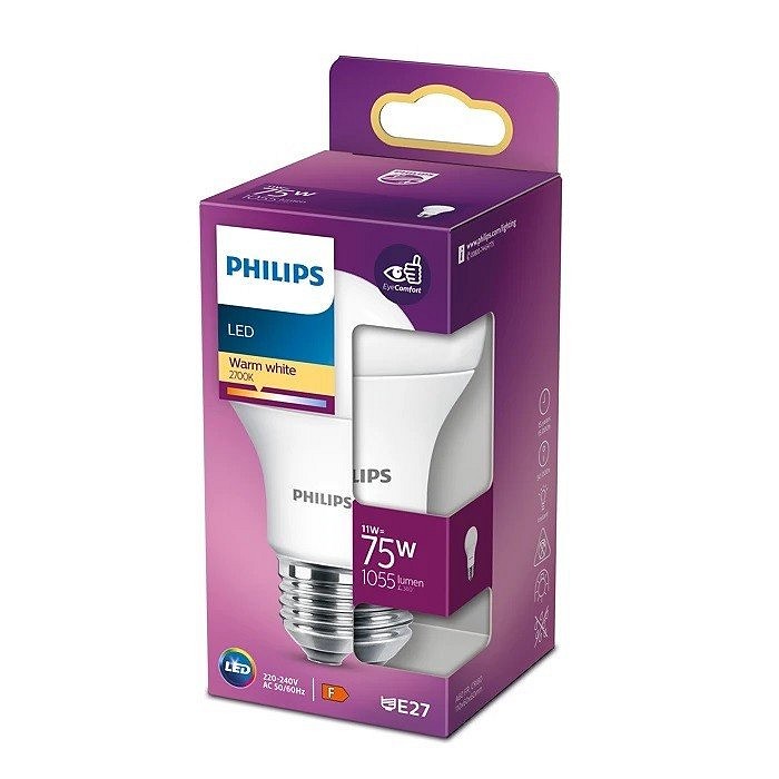 LED SIJALICA E27 10W=75W WW PHILIPS