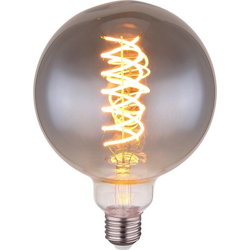 LED SIJALICA FILAMENT E27 G125 4.5W 2000K DIMABILNA SMOKE GLOBO