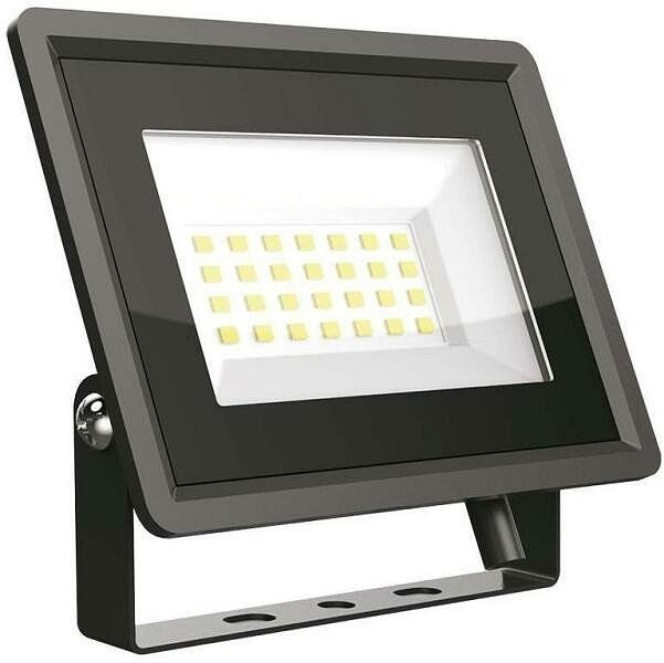 LED REFLEKTOR 20W CW 6500K HLADNO BELA CRNI VTAC