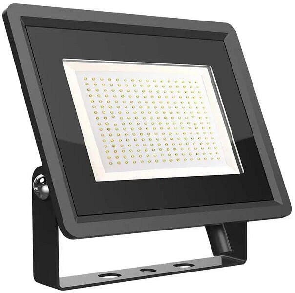 LED REFLEKTOR 200W CW 6500K HLADNO BELA CRNI VTAC