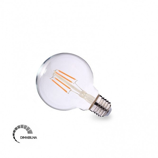 LED SIJALICA FILAMENT E27 G80 6W WW DIM BBLINK