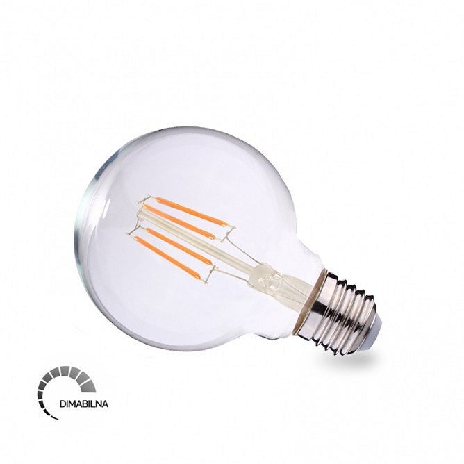 LED SIJALICA FILAMENT E27 G125 9W WW DIM BBLINK