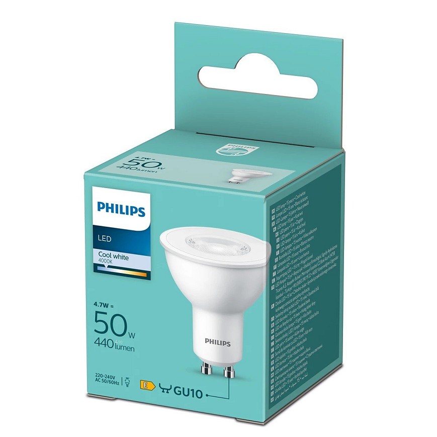 LED SIJALICA GU10 GREEN 4.7W NW 36 PHILIPS