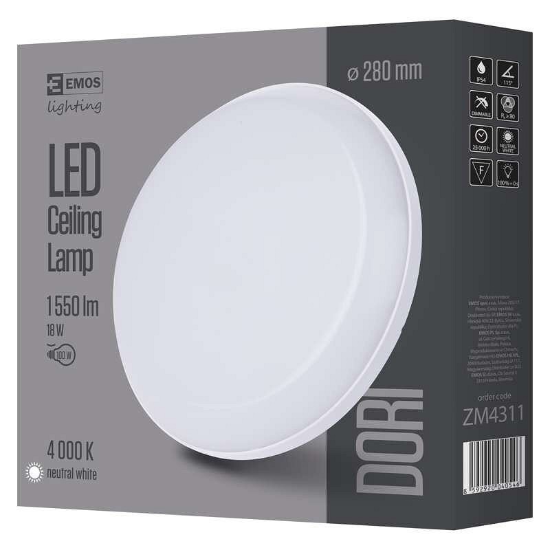 LED PLAFONJERA 24W NW KRUG ZM4312 IP54 EMOS