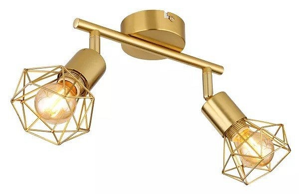 SPOT LAMPA 2XE14 XARA GOLD 54802GB 2 GLOBO