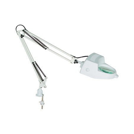 STONA RADNA LAMPA SA LUPOM E27 011MT-1 BELA