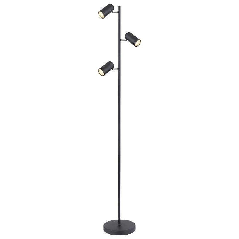 PODNA LAMPA 3XGU10 ROBBY CRNA 57910SB GLOBO