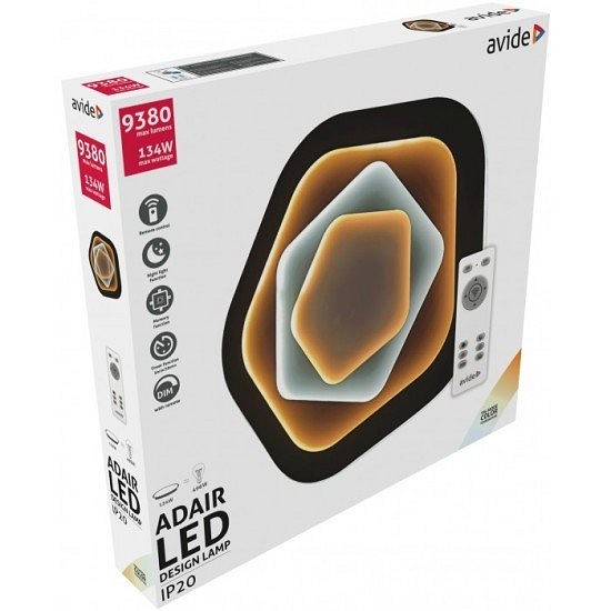 LED PLAFONJERA 134W ADAIR SA DALJINSKIM AVIDE